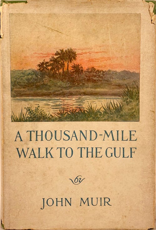 John Muir's 1000-mile walk to Florida - by Ronald Turnbull