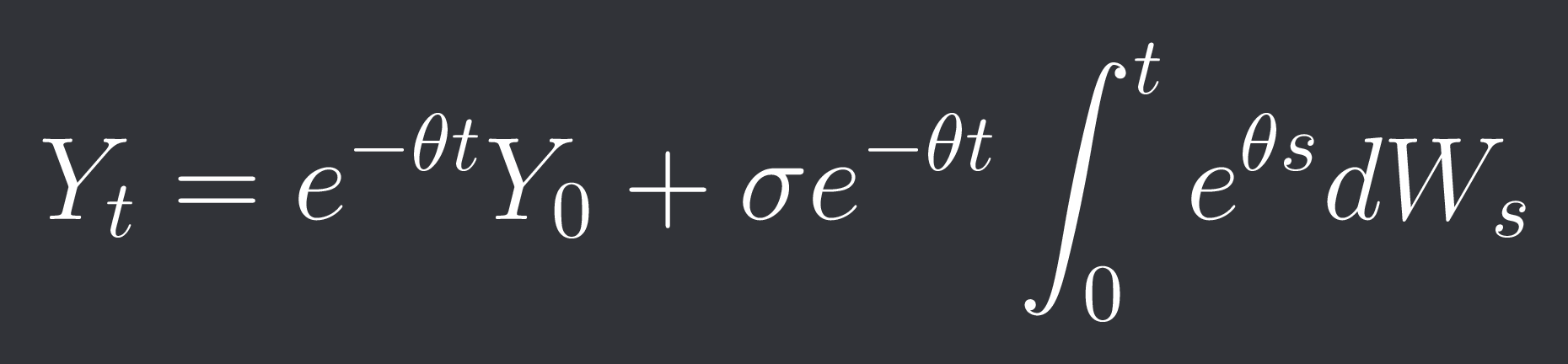 The Ornstein-Uhlenbeck Process - A deep dive - Part 1 (with code)