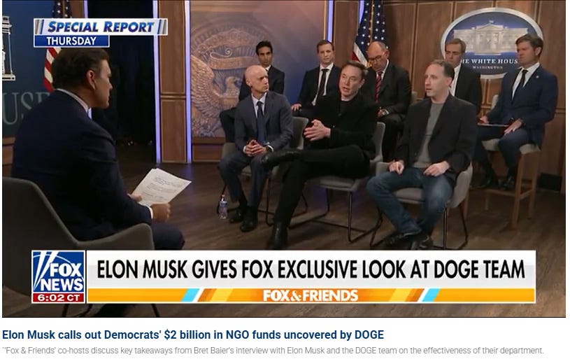 DOGE volunteer credits President Donald Trump for unprecedented effort ...