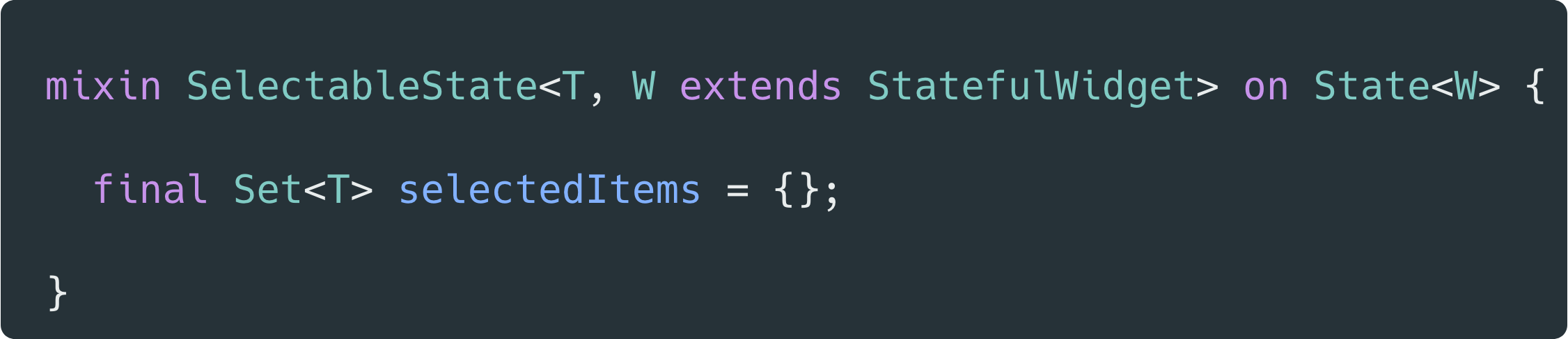 How to Use Mixin to Create Reusable Multi Selection Logic