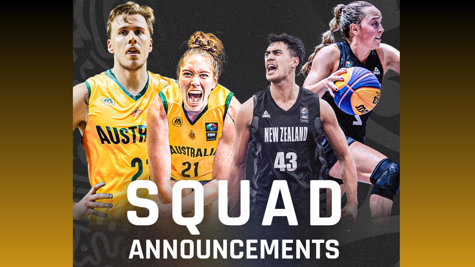NZ and Australia teams named for 3x3 showdown in Invercargill