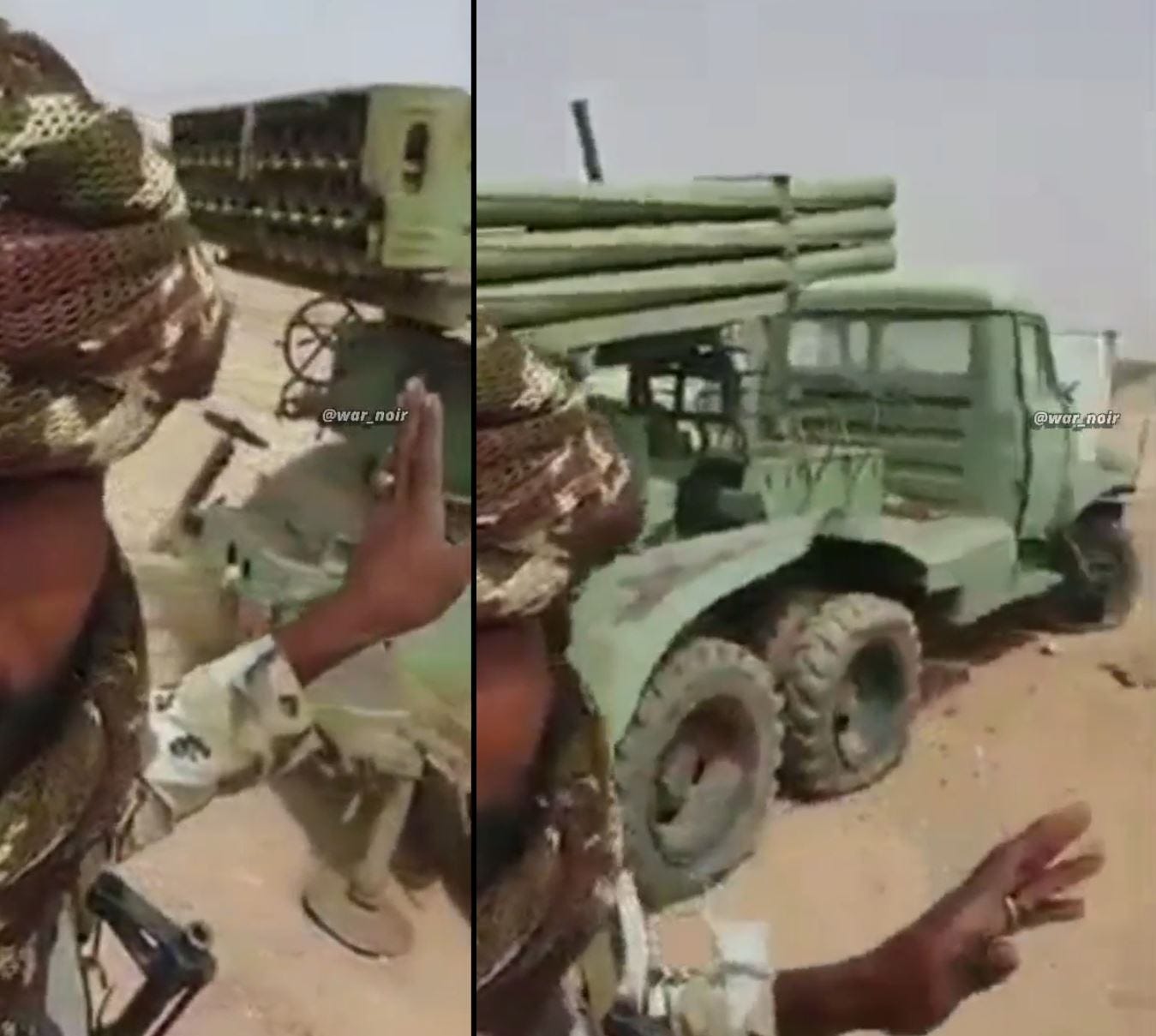 Arsenal of the Rapid Support Forces in Sudan - by War Noir