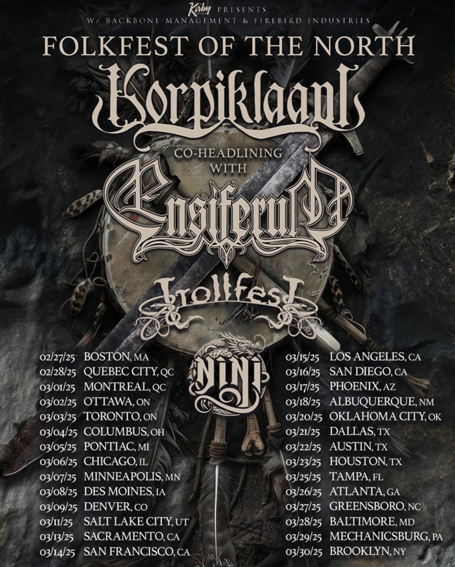 Folkfest of the North Tour 2025 - Metal Connect