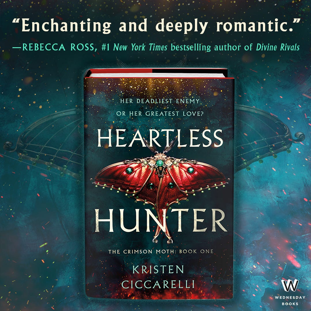 New Release: HEARTLESS HUNTER - by Kristen Ciccarelli