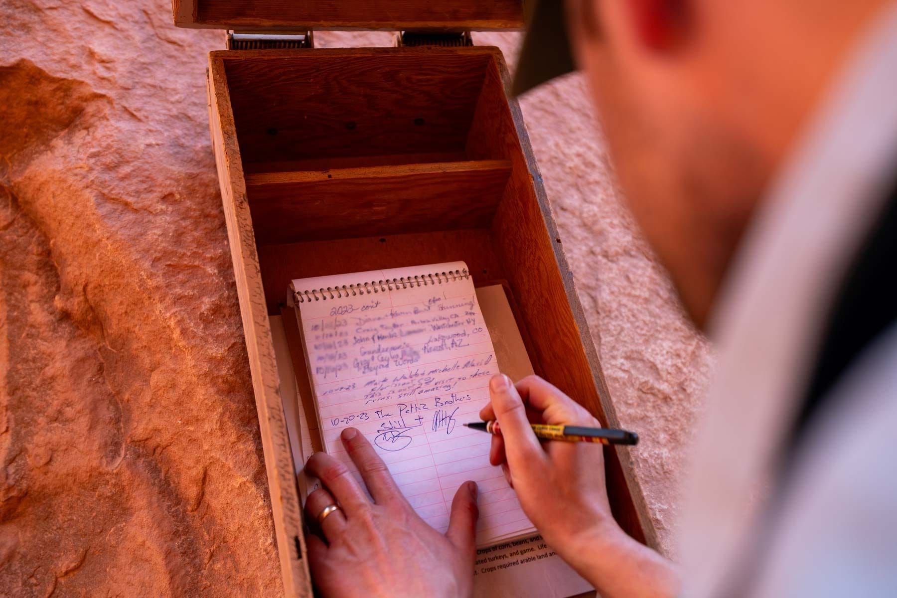 The Secret Register... - by Jim Pattiz