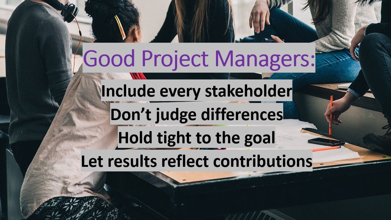 Good Project Managers - by Ed Sharrow - Ed’s Newsletter