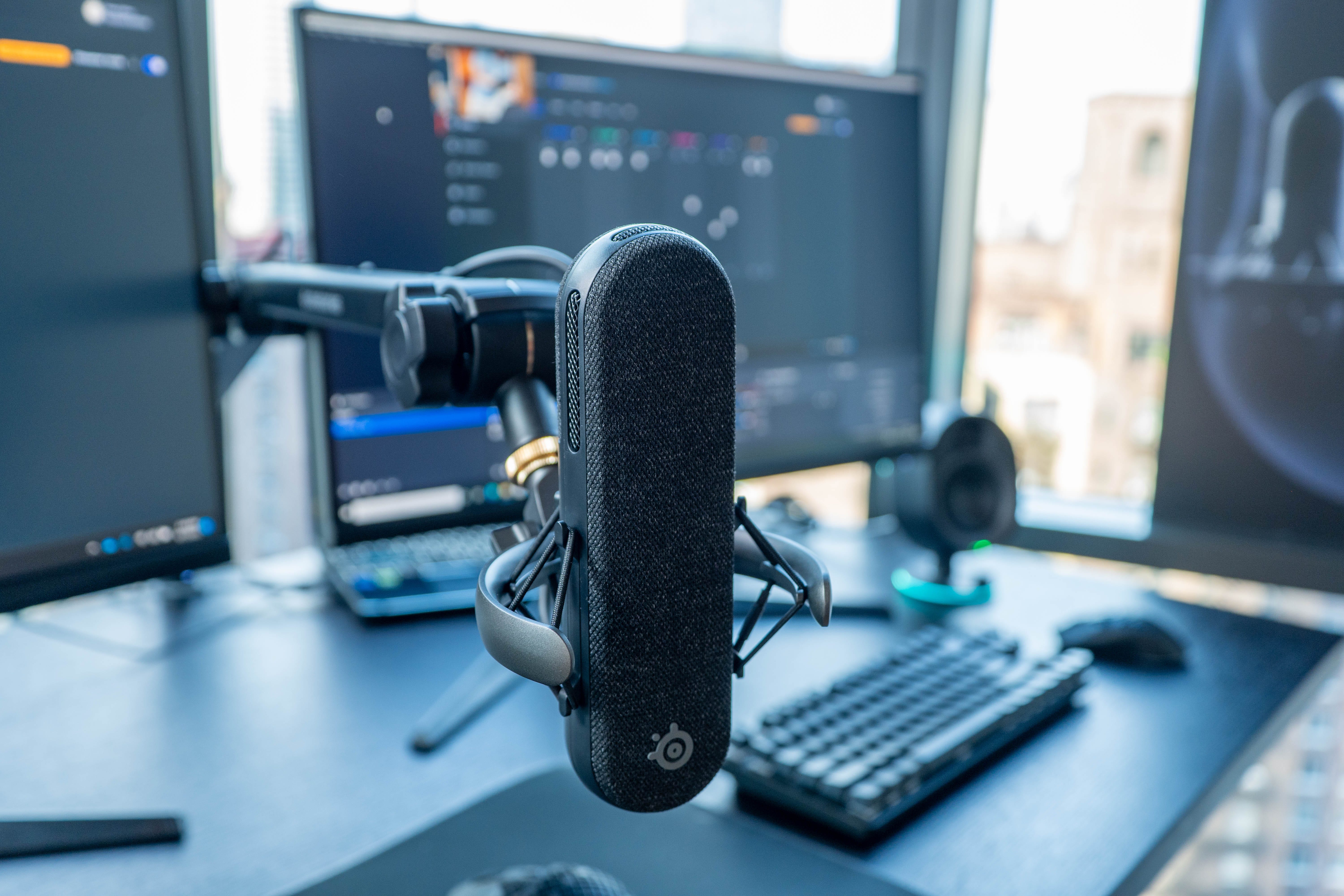 SteelSeries’ new microphones make streaming easier for everyone