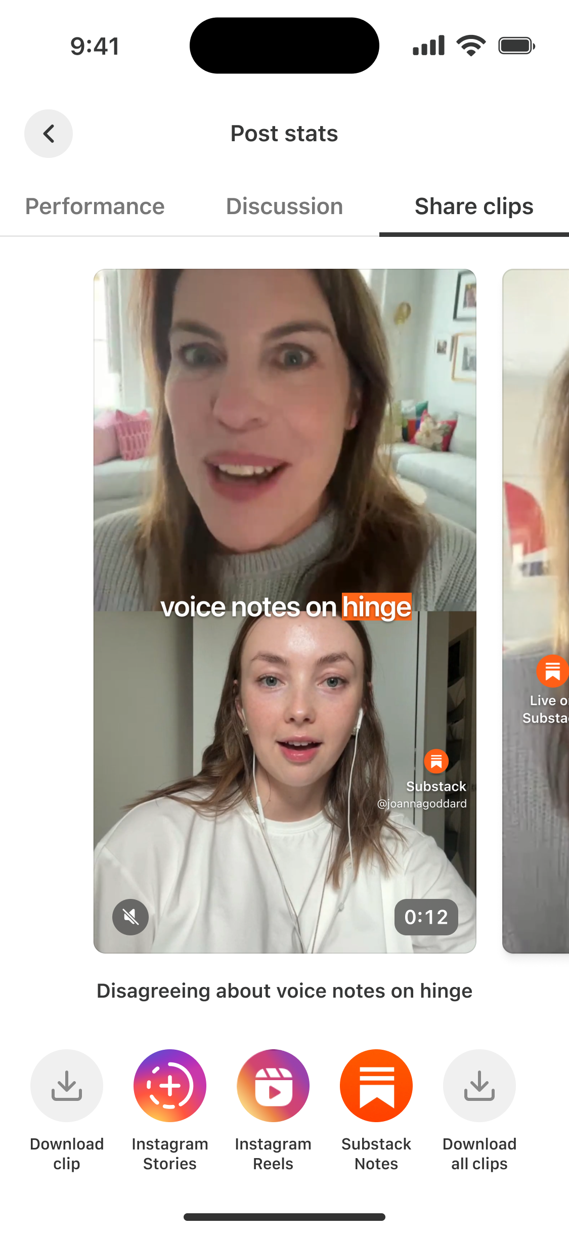 New read-aloud voices, quote restacks, and Note stats