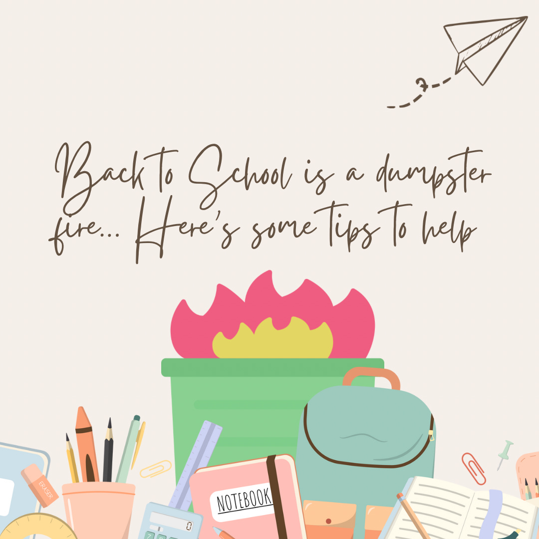 Tips to Survive Back to School: - by Kailey Gibbs