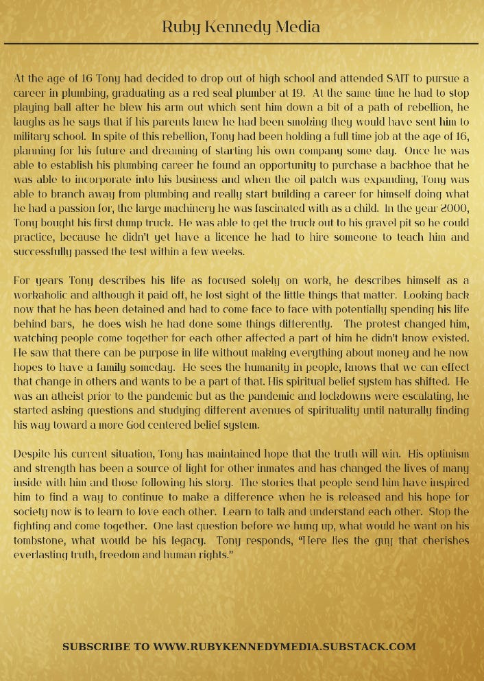 Tony Olienick - Between Two Worlds - Ruby Kennedy Media