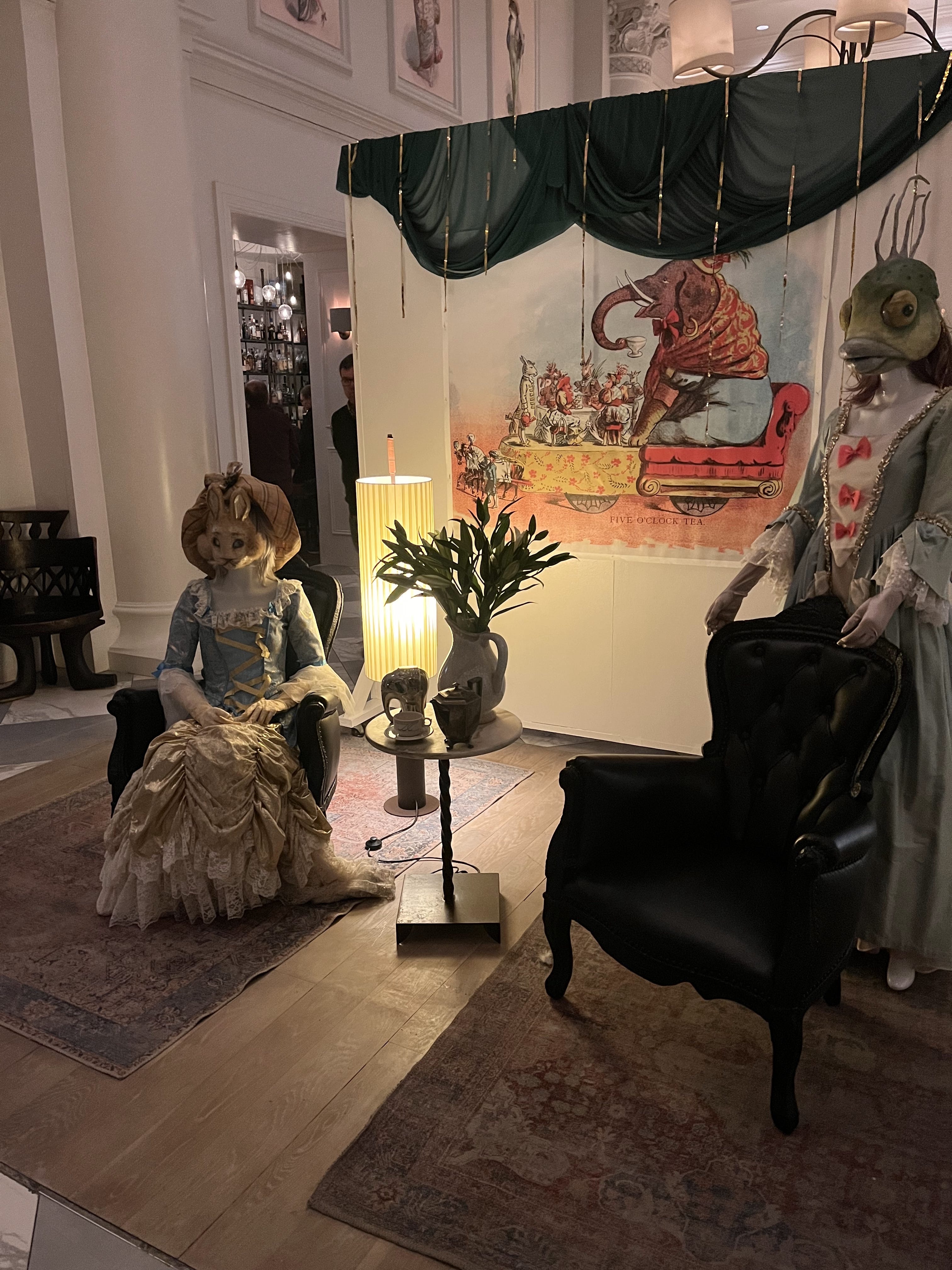 A Dumb Society tea party in NOLA - by Stefene Russell