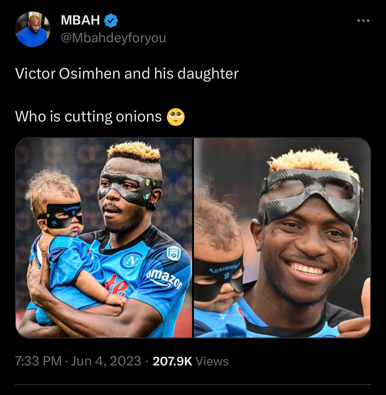 The Mask of Osimhen - by Doyin Olagunju - National Cake