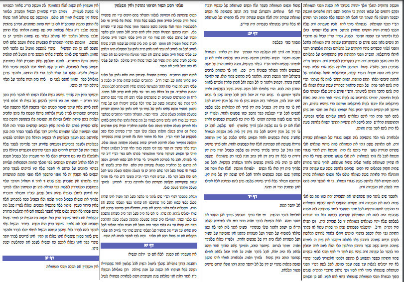 Bnei Brak Beit Din Dayan Rav Chaim Vidor's 19 Page Commentary In Hebrew ...