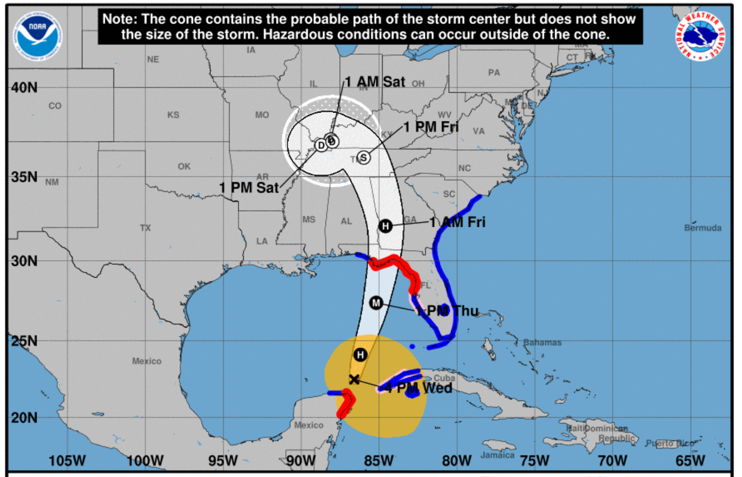 Weather Extra: Hurricane Helene effects expected to start Thursday ...