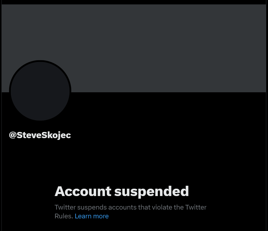 Twitter Suspended Me Again For Exercising Free Speech. Permanently This ...