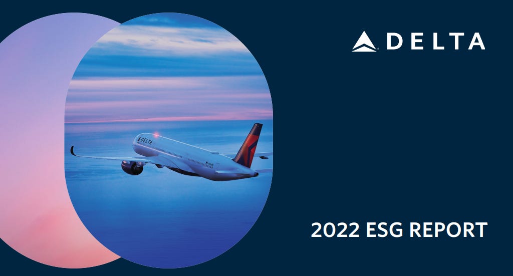 ESG Weekly Reports: Delta, Applebee's, Ranger Oil and Biogen