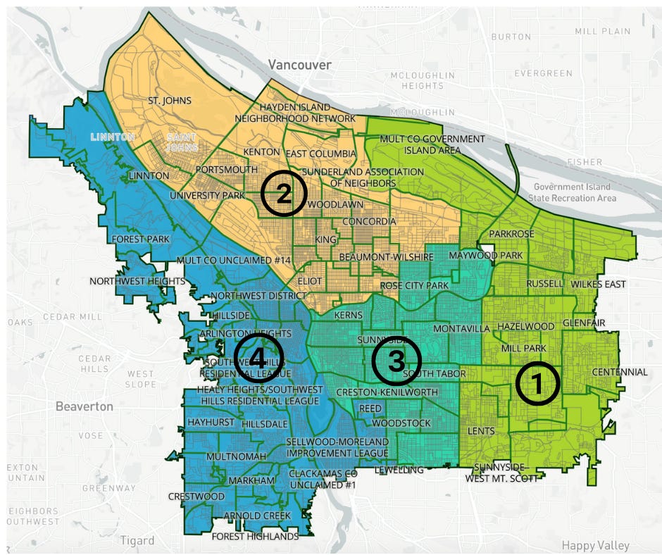 A new map, a new era for Portland.