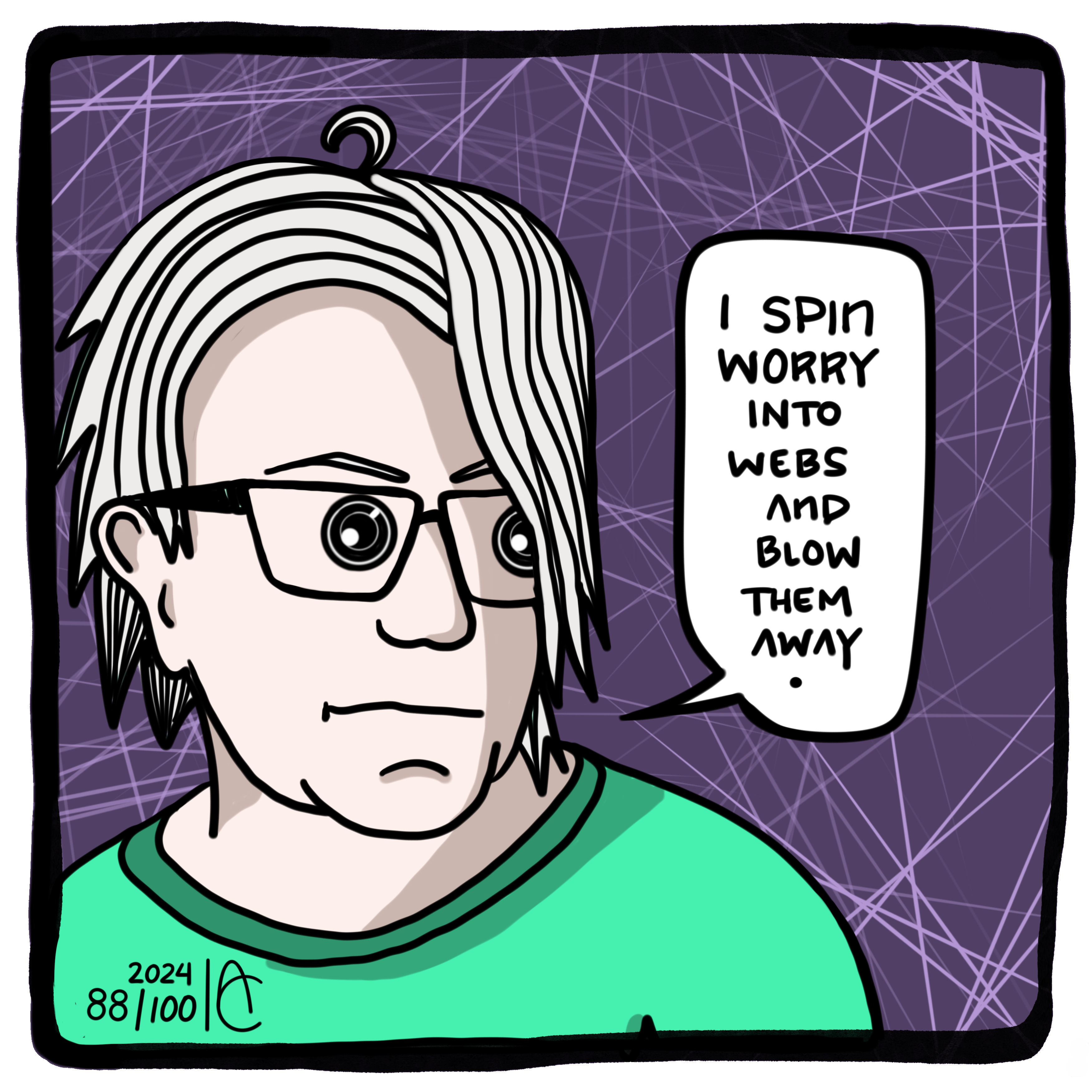 Comic Affirmations, 85-91 - by Amy Cowen - Illustrated Life