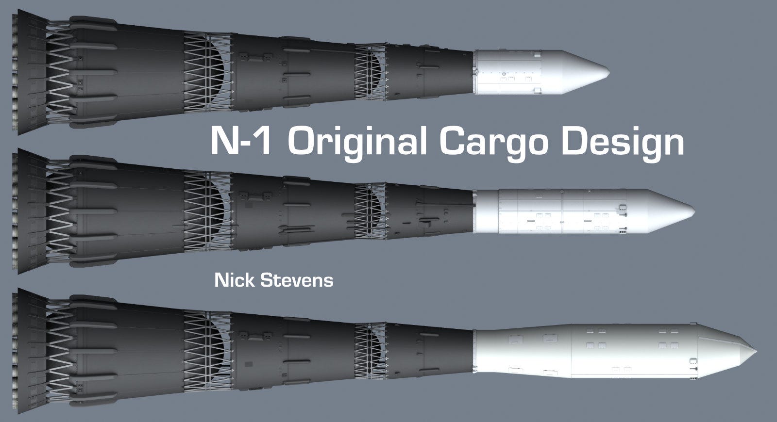 Part 1. The Original N-1 Design. - by Nick Stevens Graphics