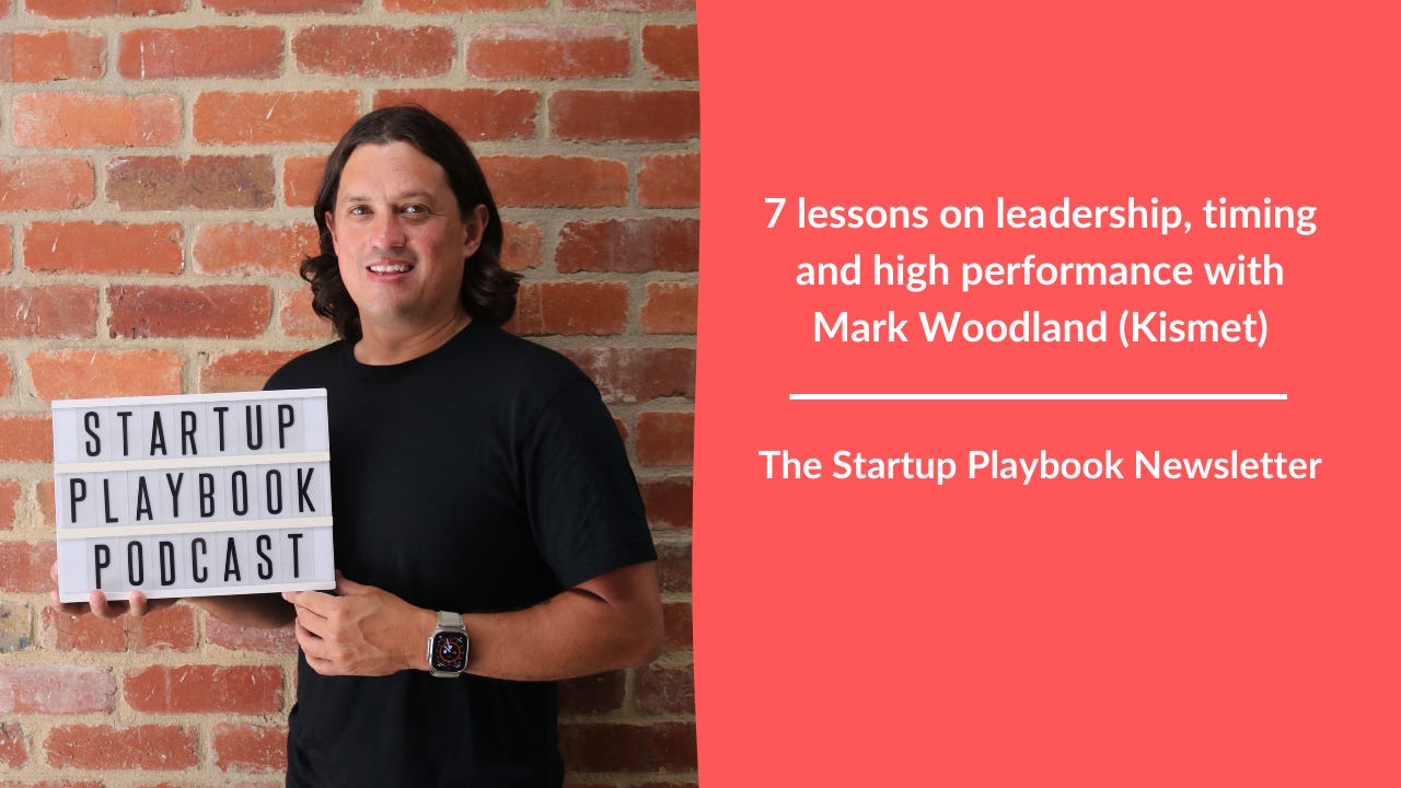 Lessons on leadership, timing and building high performance teams with ...