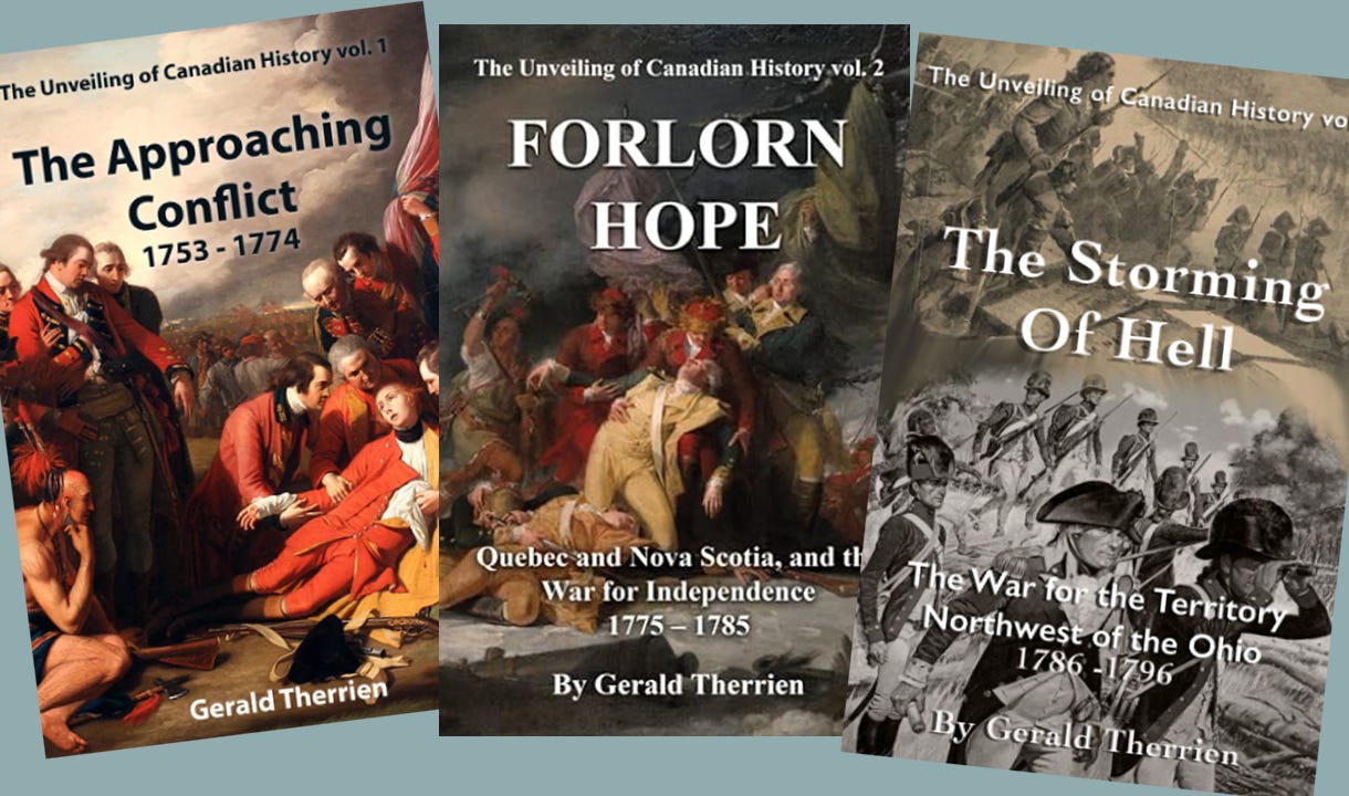 Get your copy of my "Unveiling of Canadian History" series vol I-III here!