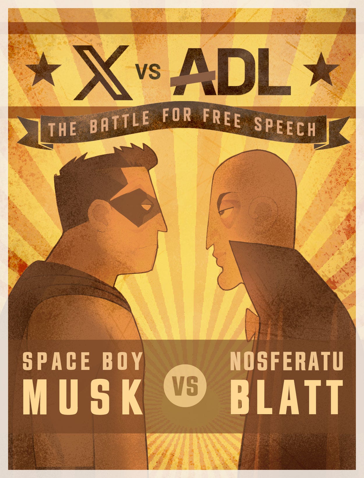 Fight Night (poster, concept art) - by Tatsuya Ishida