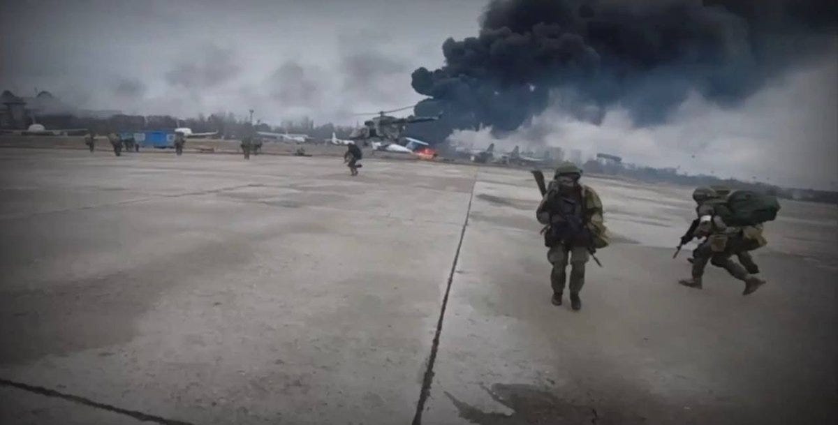 The Battle of Hostomel Airport - Warmonitor3’s Substack