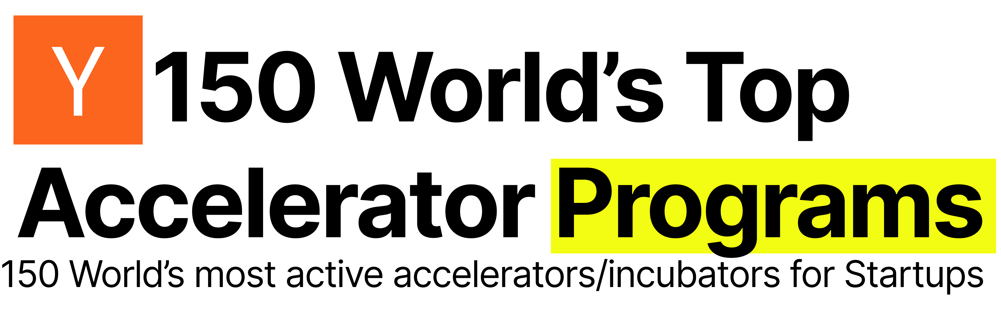 150 World’s Top Accelerator Programs - by Guillermo Flor