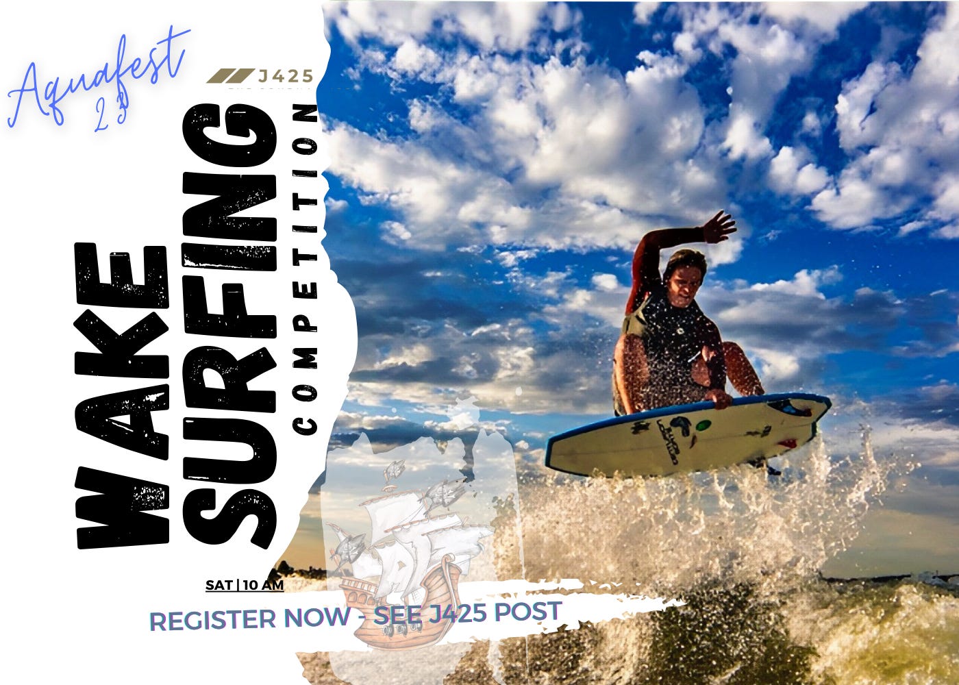 Aquafest Wake Surfing Comp: Registration Open - by J425