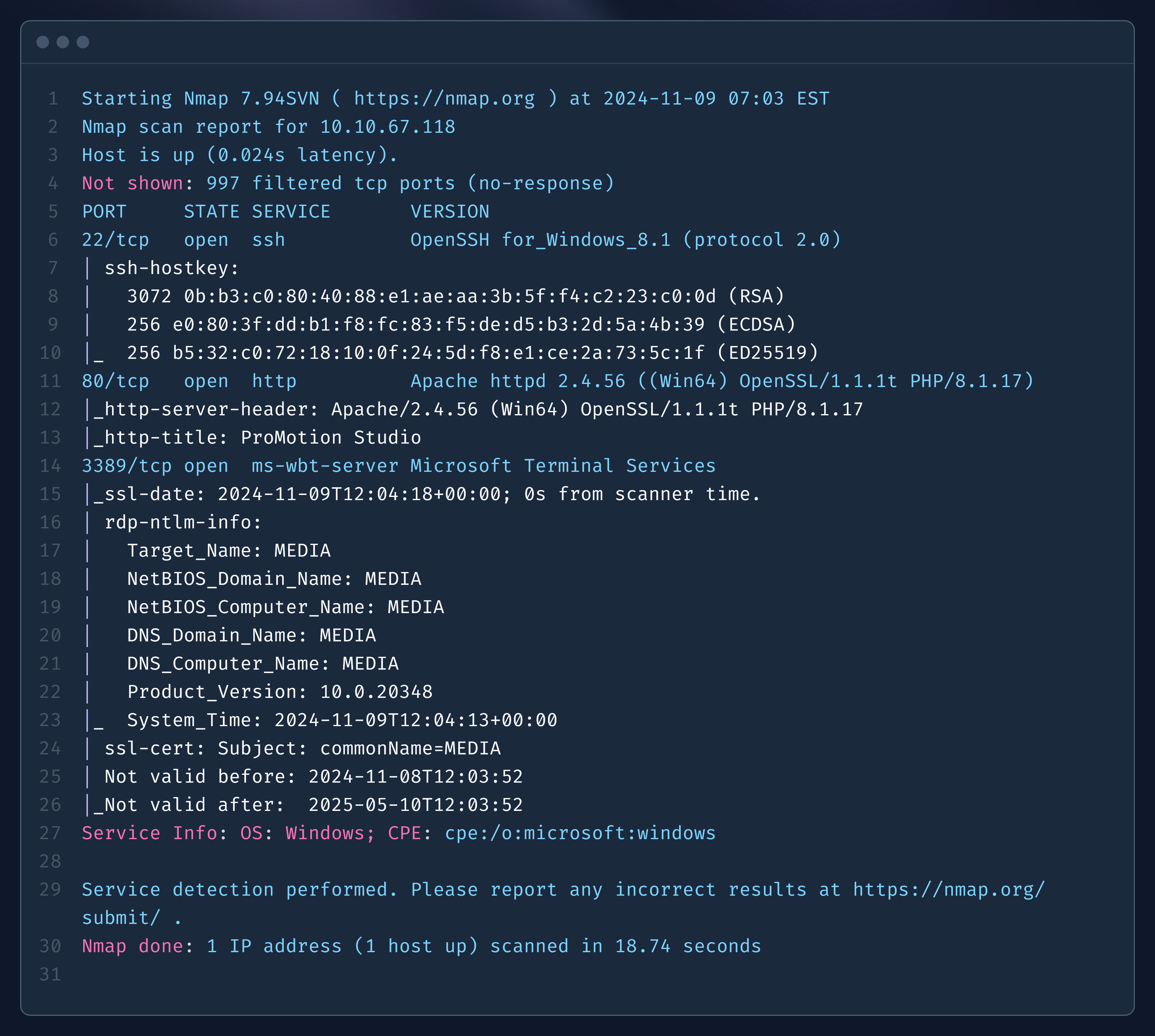 Media(Vulnlab) - Writeup - by n3k7ar - HackingHub