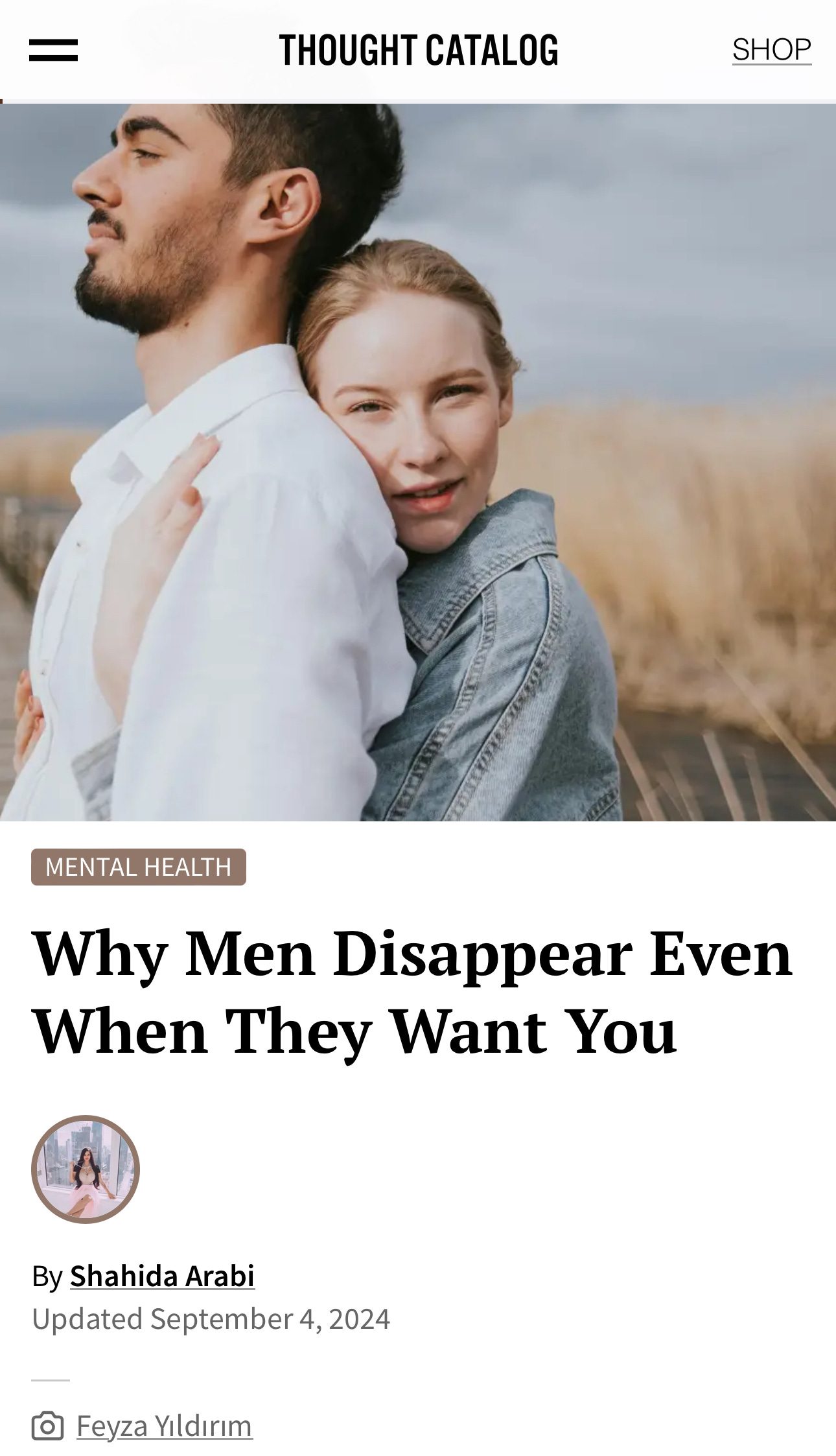 Why Men Disappear Even When They Want You