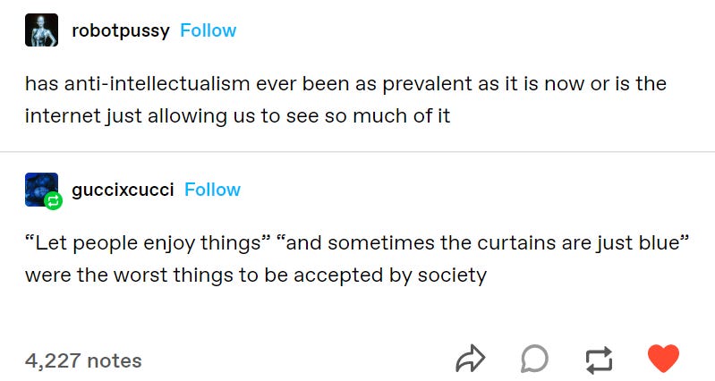 The Rise of Anti-Intellectualism of the Internet