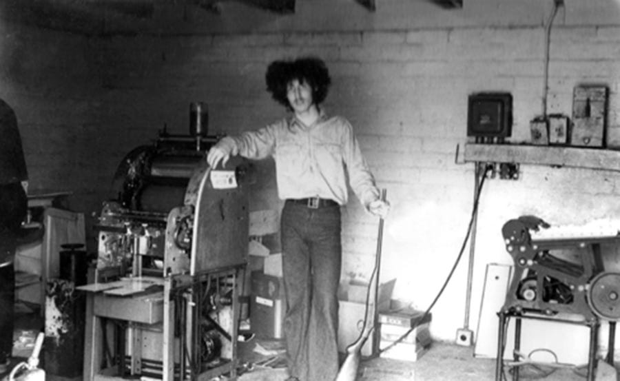 Down at the Print Shop - by Jon Kinyon