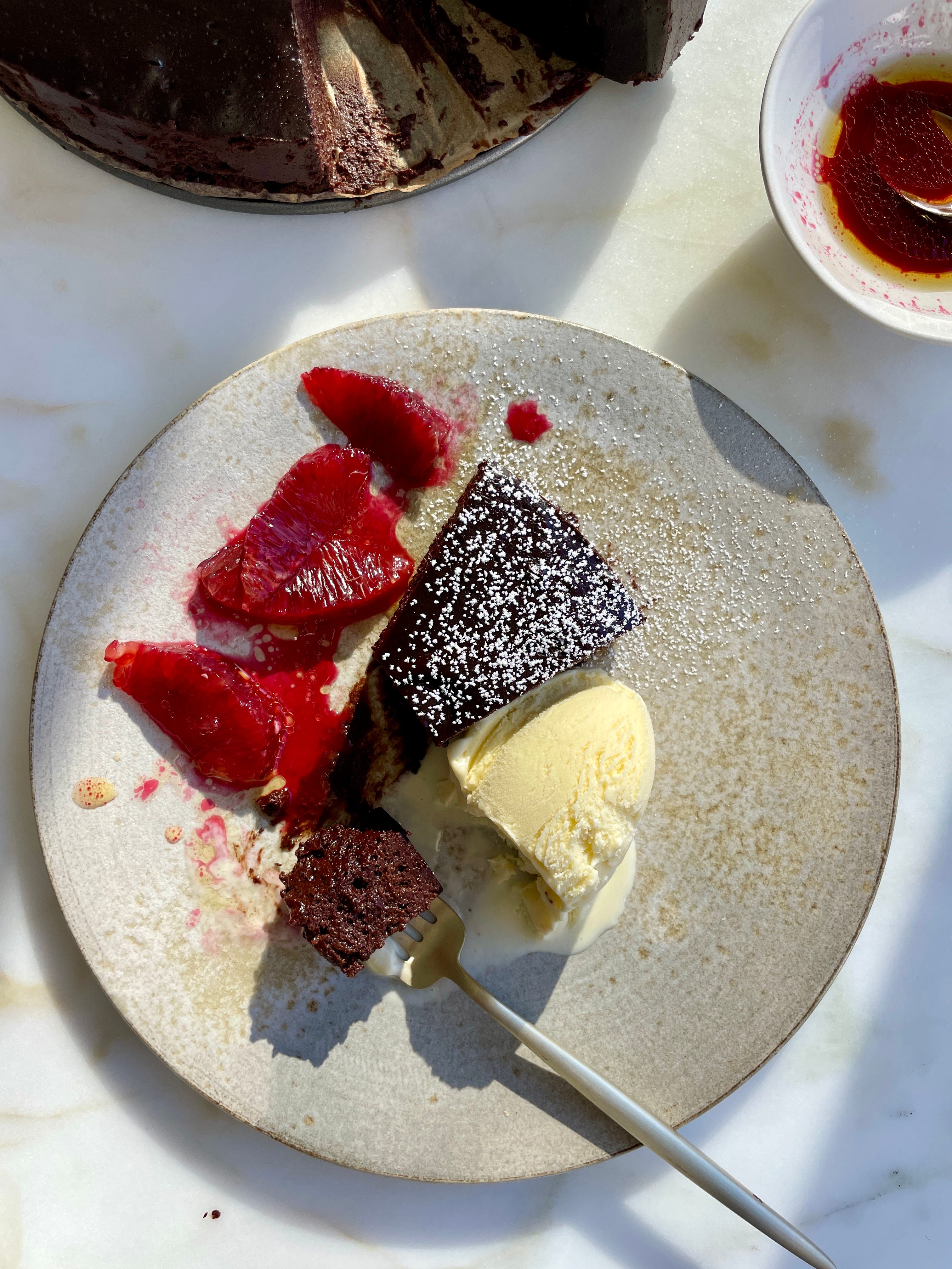 Anna Higham's Flourless Chocolate Cake - by Susan Spungen