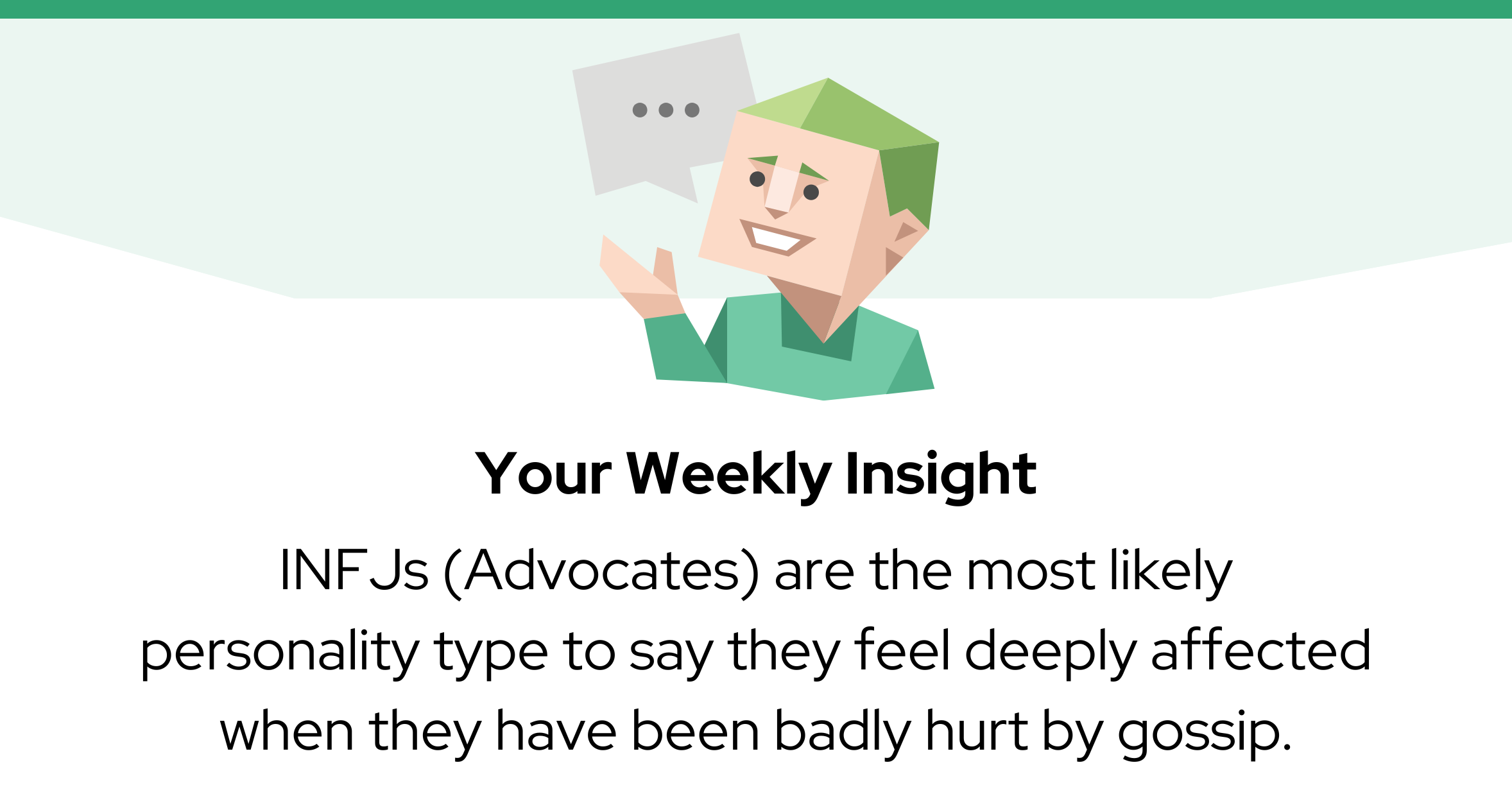 When Gossip Cuts Deep - INFJ by 16Personalities