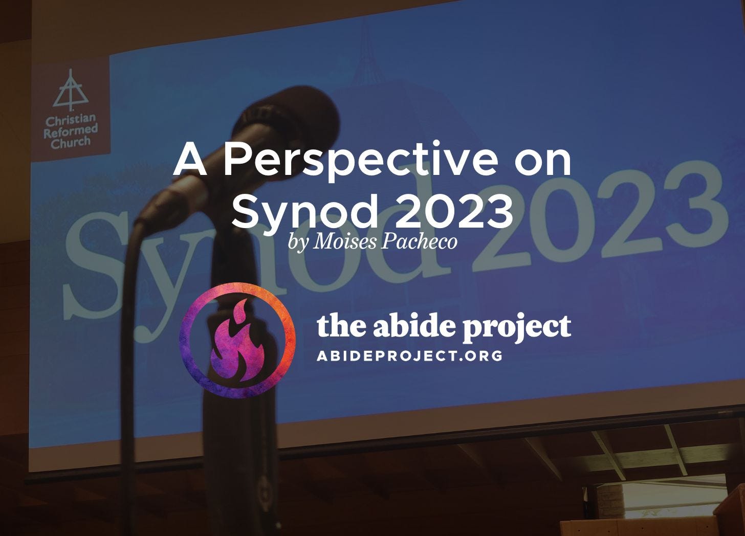 A Perspective on Synod 2023 - The Abide Project