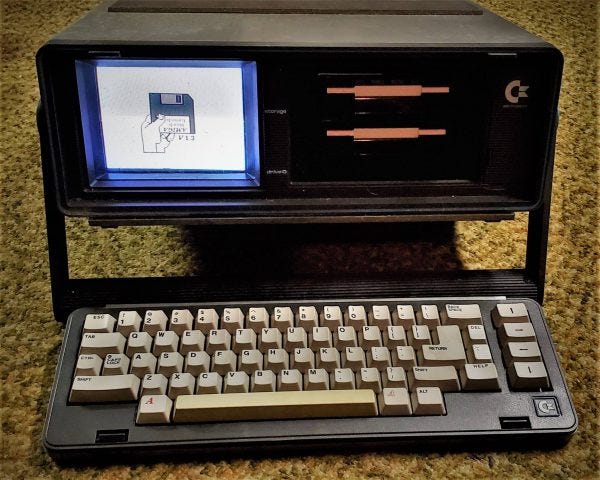 Commodore SX-64 -- The first color, portable computer