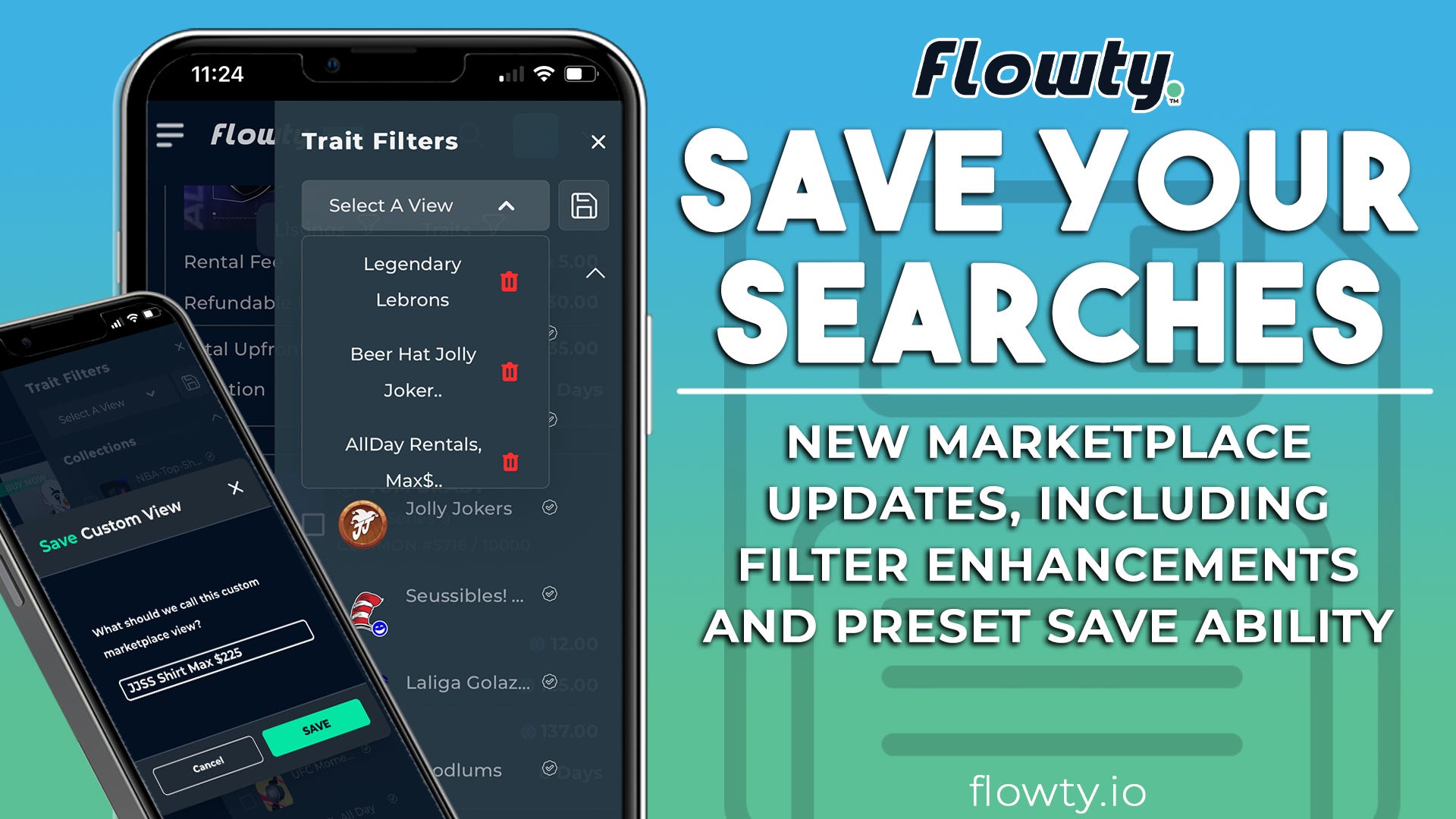 Marketplace Filter Presets - Flowty