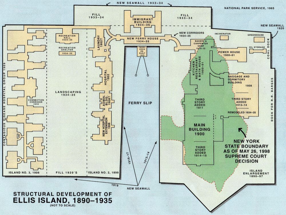 Bonus 15: Where is Ellis Island? - by Steve Vladeck