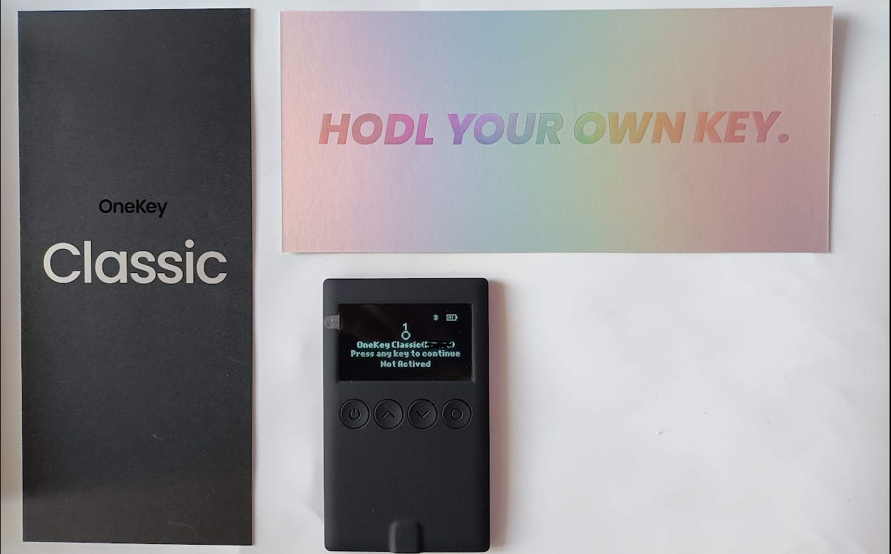 Especial OneKey Classic - Crypto 101