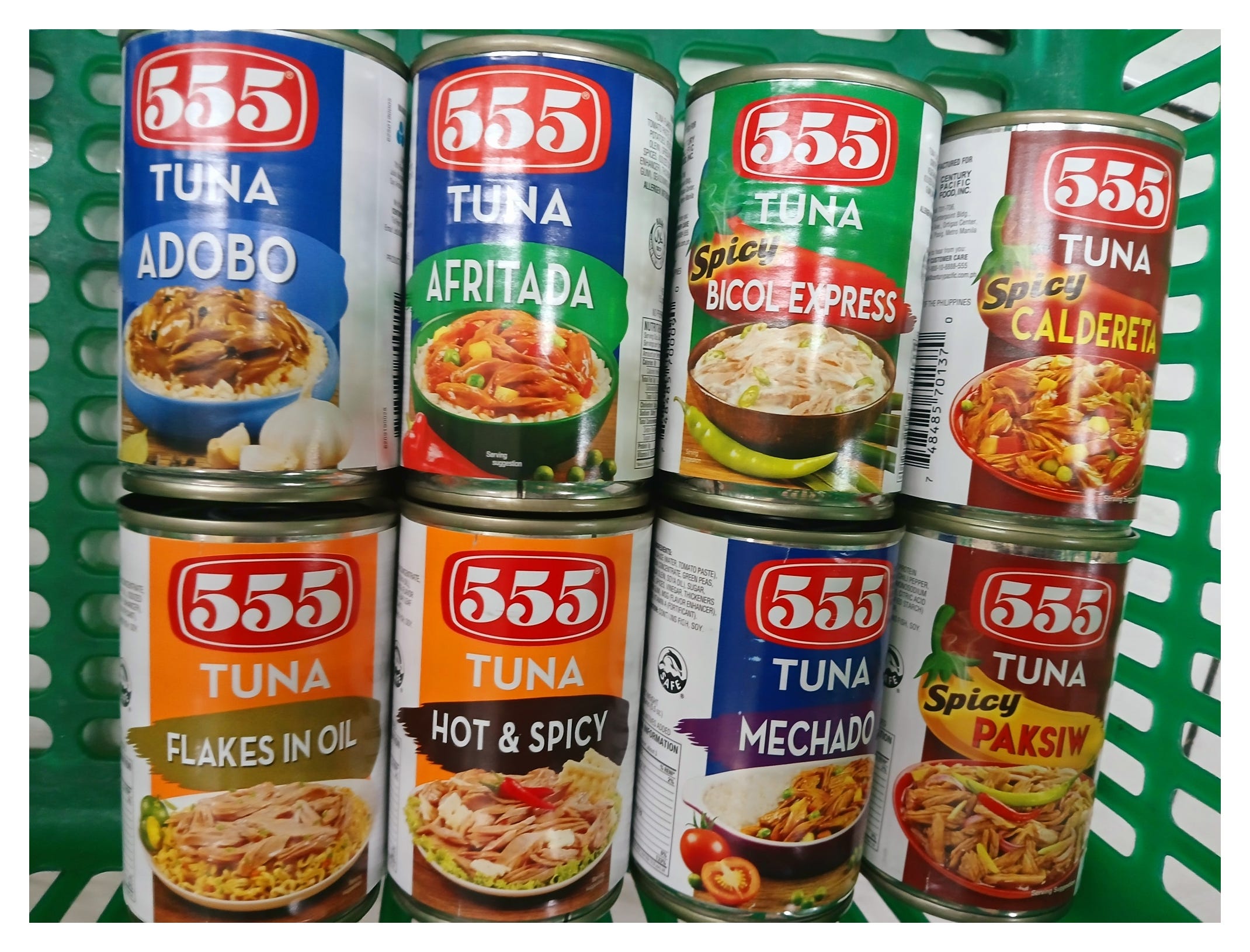 [5 is for 555] Parang canned sardines... checklist