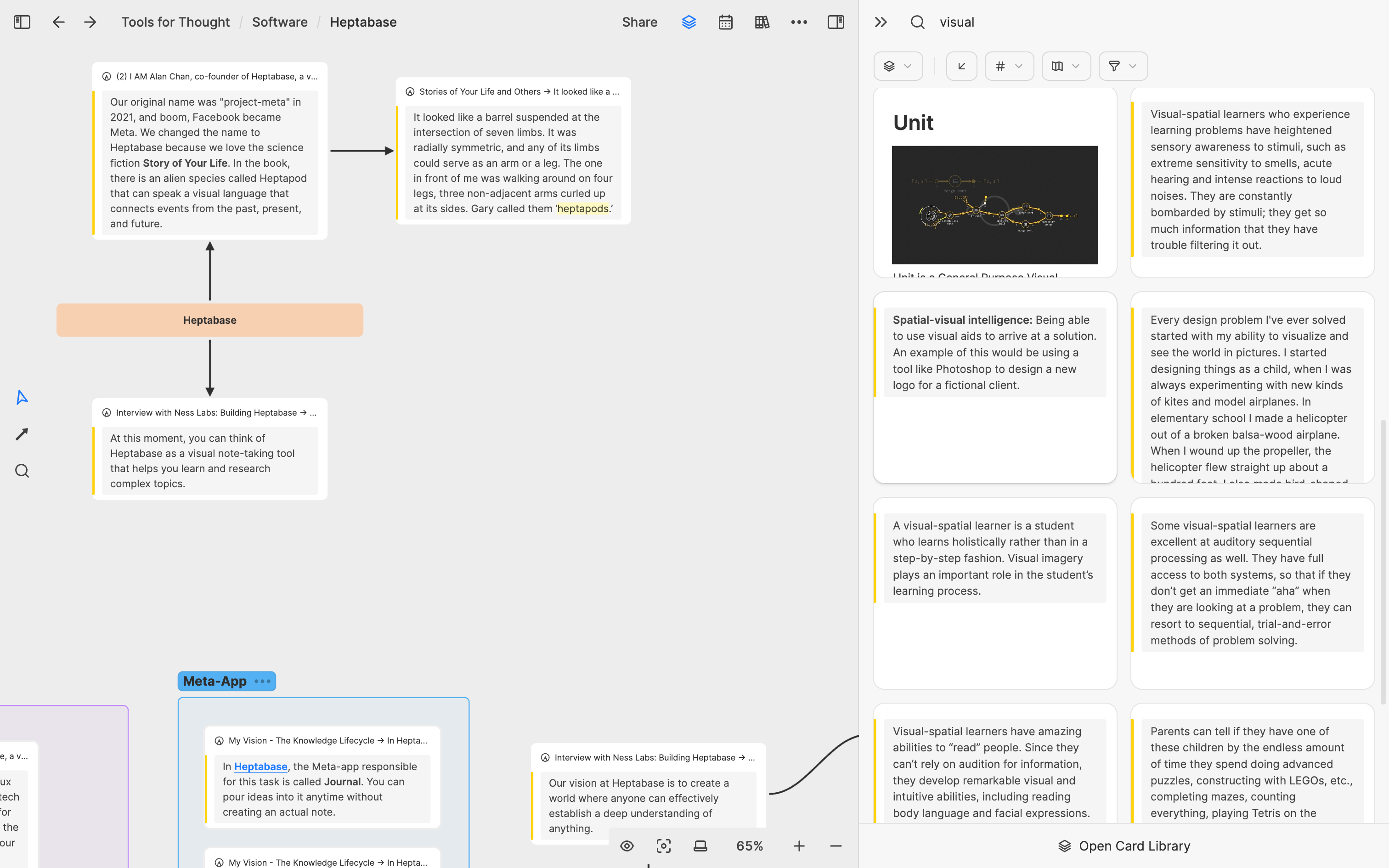 Unleashing the Mind: Heptabase - by Alexander Rink