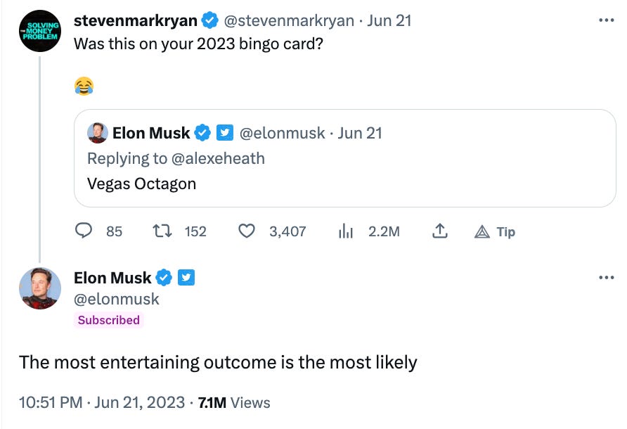 OceanGate, Cage Match, Buff RFK, Wagner Coup