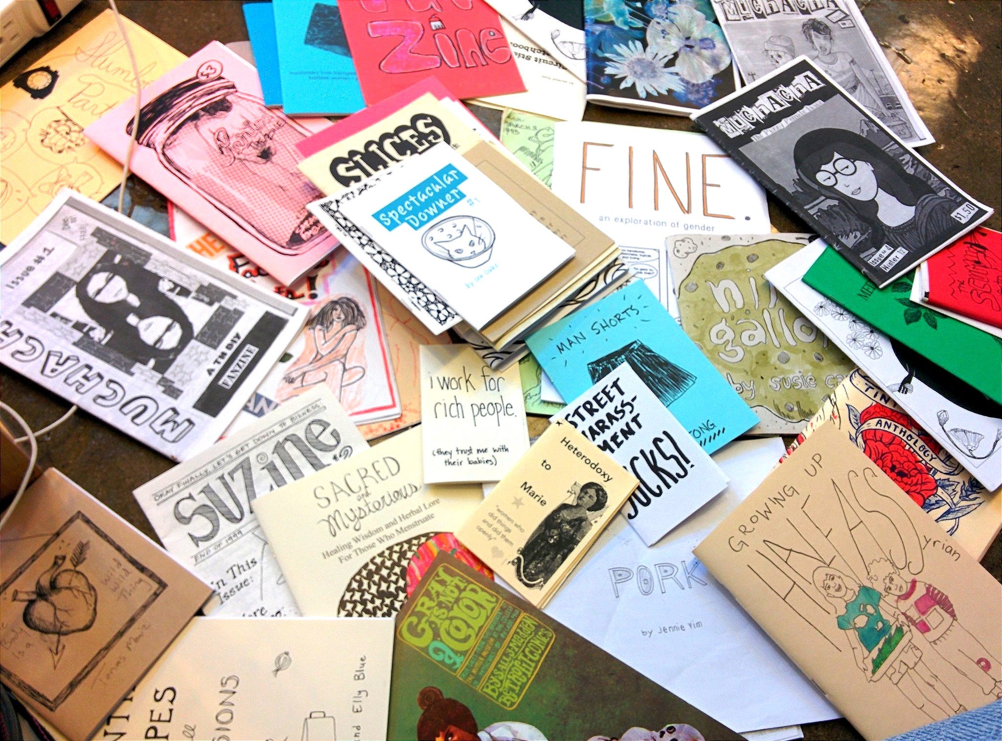 Blueprints for Survival: Zines, Self-Publishing, and Community Building