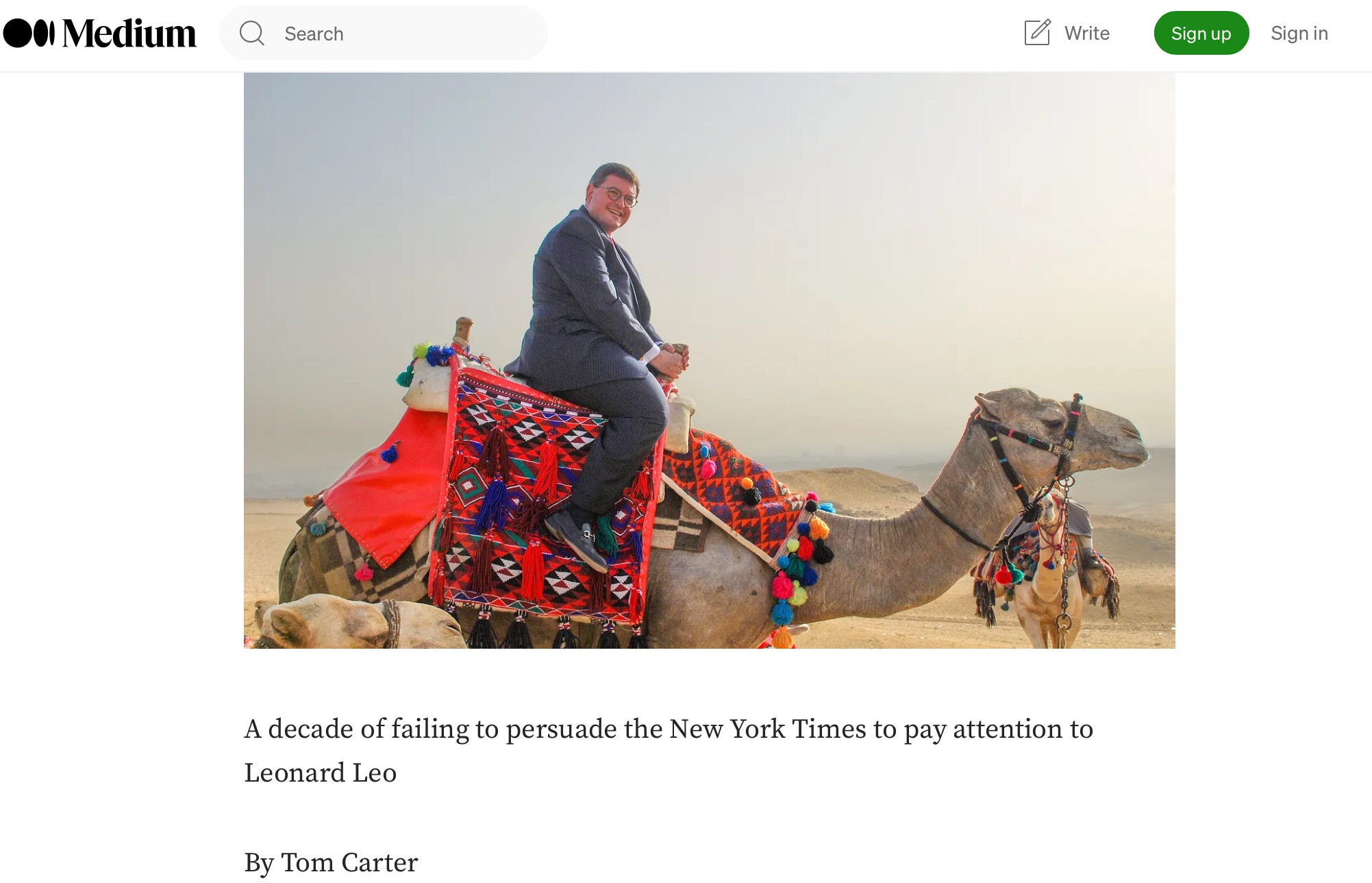 ICYMI: GUEST OP-ED — Tom Carter Details His “Decade of Failing to ...