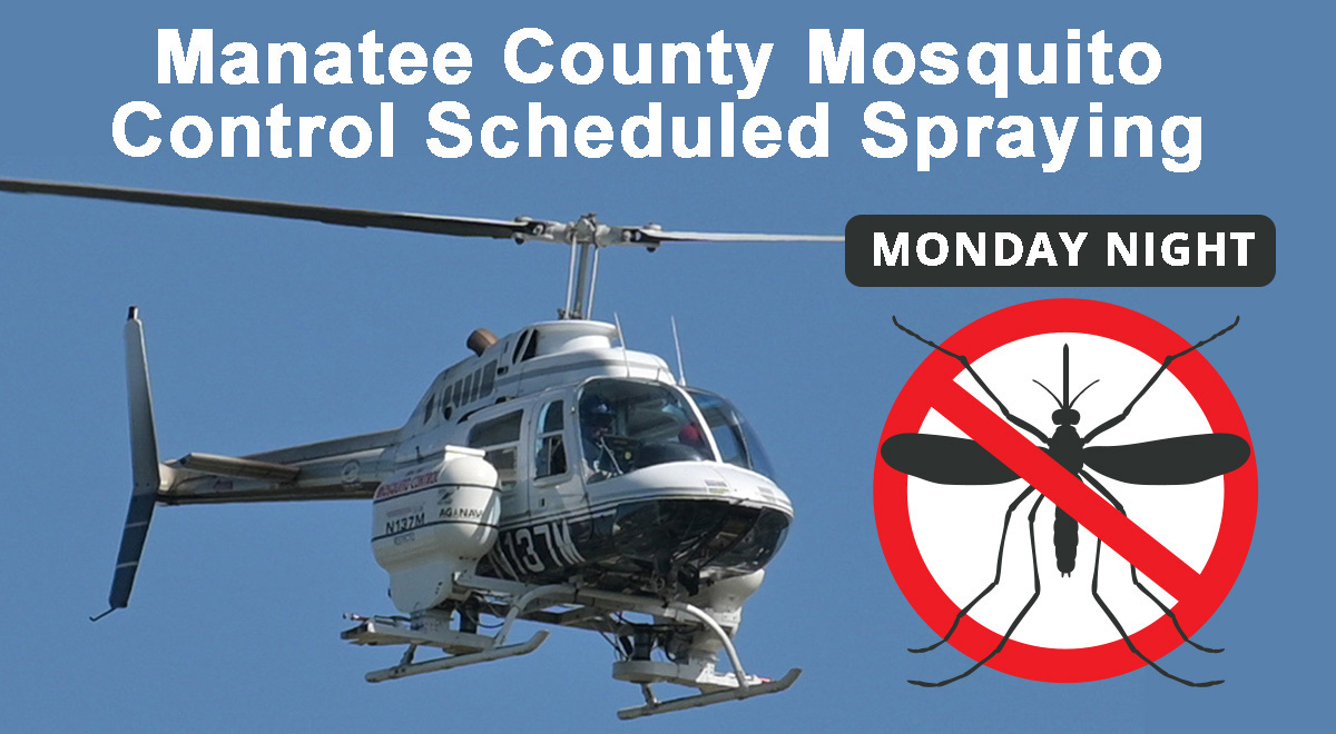 Manatee County Mosquito Control Plans Helicopter Spraying Tonight