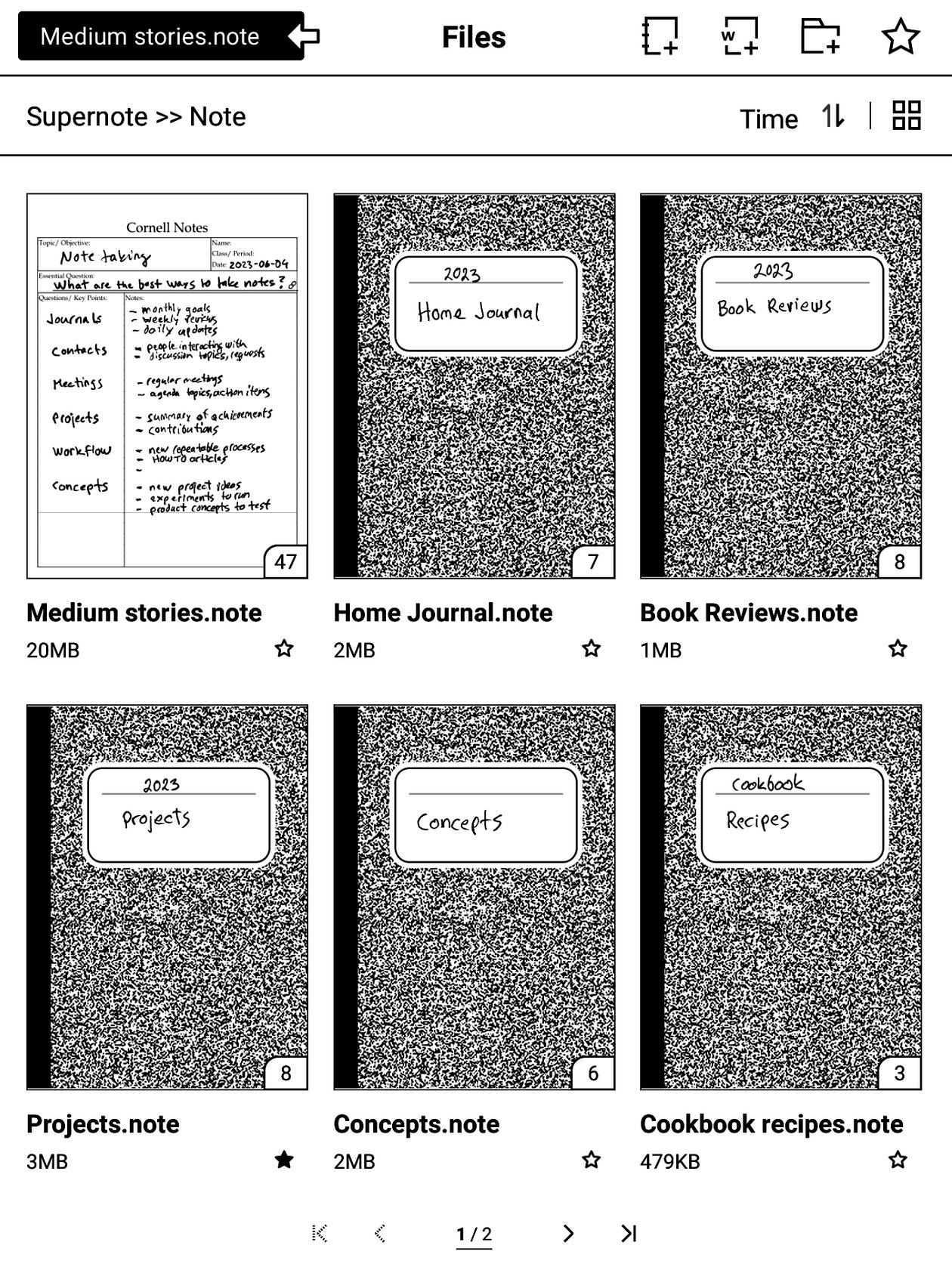 Mastering Note Organization: Unleashing the Power of Supernote to Craft ...