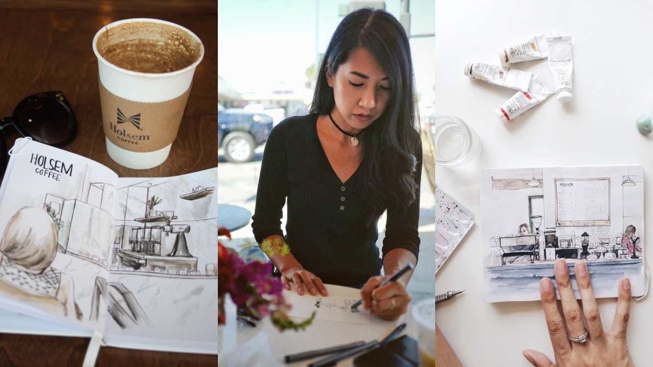 An Art Journal Compilation pt. 1 - by Char Villena