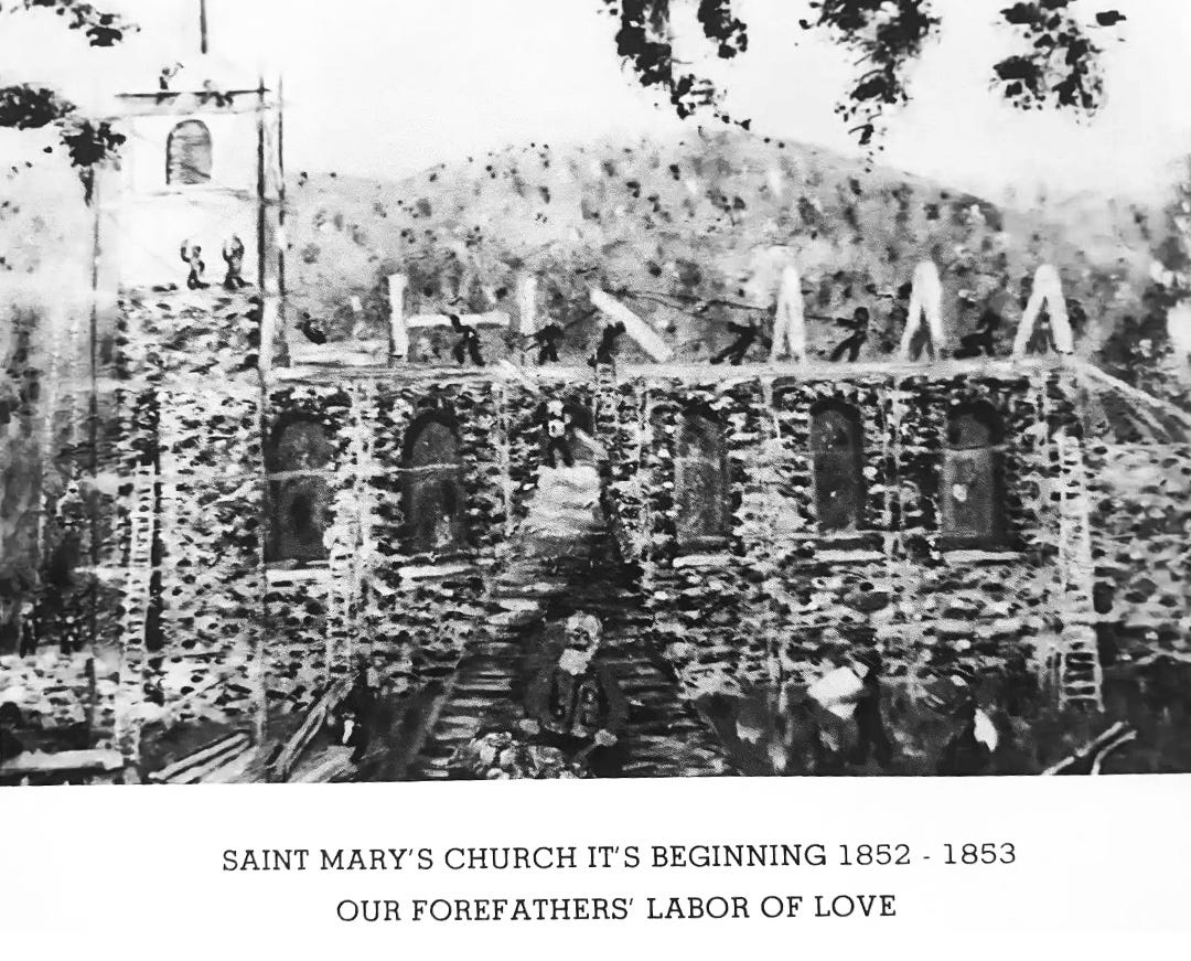 The St Mary's Catholic Church - by Rainey Mitchell (L.E.E)