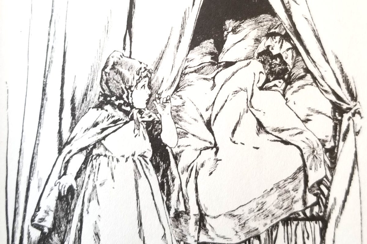 The Fairy Tale Horror, Little Red Riding Hood